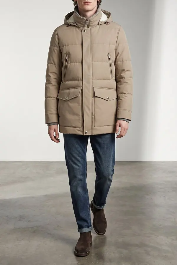 Brunello Cucinelli Quilted Parka
