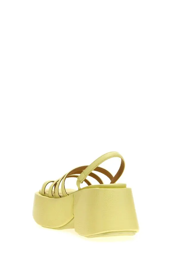 Marsèll Sandals 'zeppo - Yellow