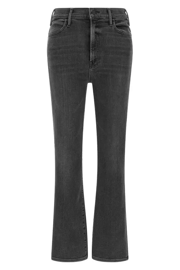 MOTHER The Hustler Ankle Jeans With Signature Embroidery