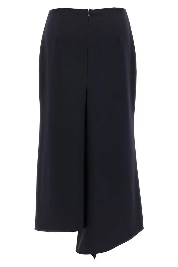 Victoria Beckham Skirt 'kick Detail Skirt