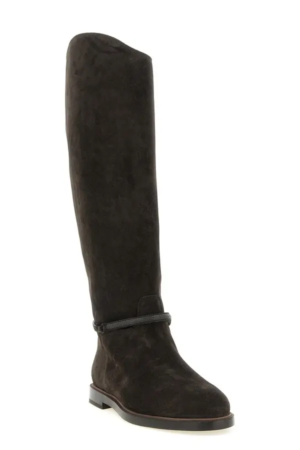 Brunello Cucinelli Suede Boots