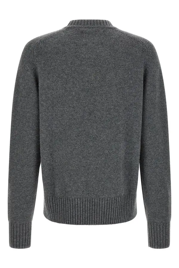 Extreme Cashmere Crewneck Sweater With Signature Embroidery