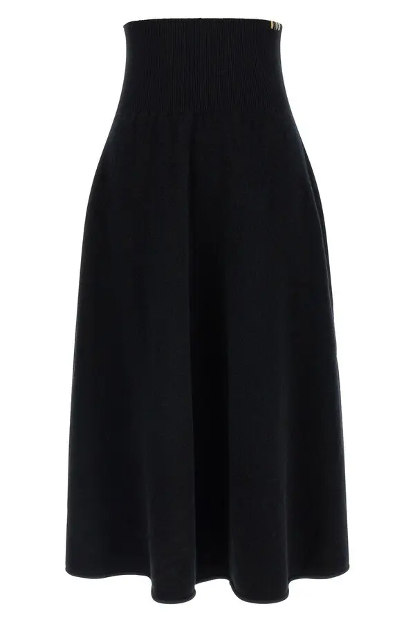 Extreme Cashmere The Skirt - Black