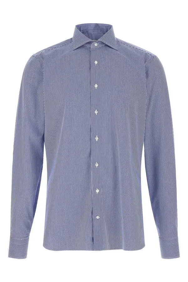 BORRIELLO NAPOLI Marechiaro Collar Shirt