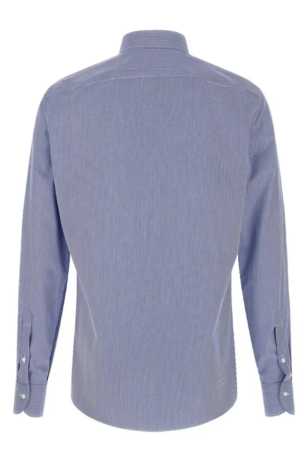 BORRIELLO NAPOLI Marechiaro Collar Shirt