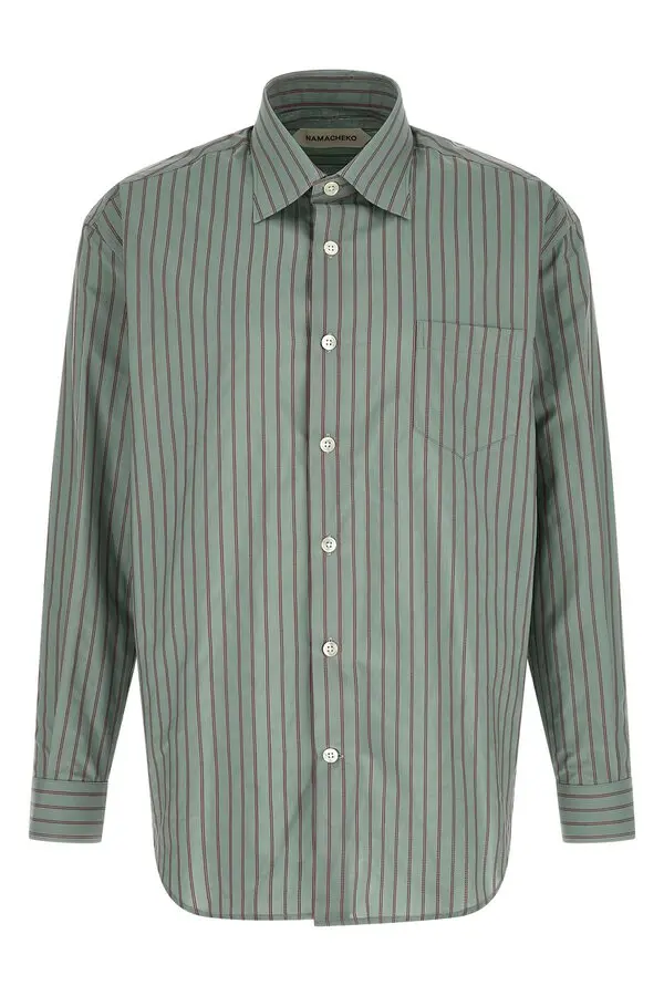 NAMACHEKO Shirt With Jacquard Stripes