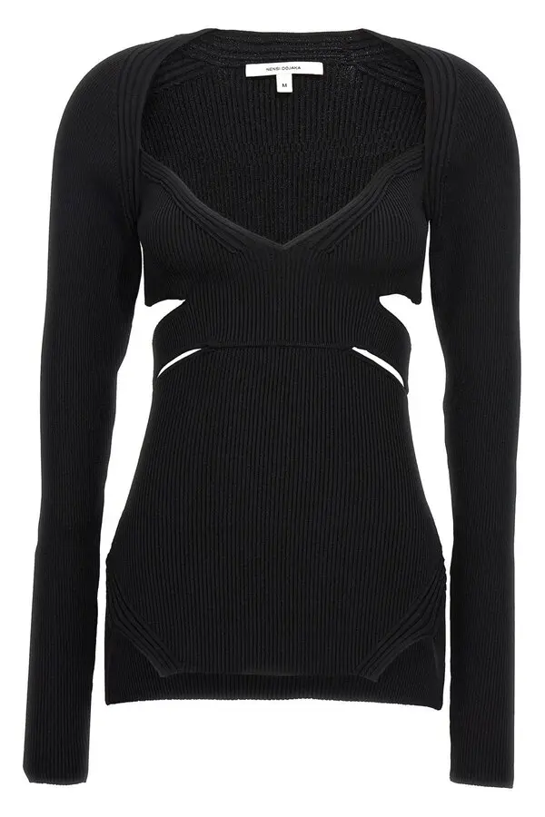 NENSI DOJAKA Knit Stretch Cut-out' Top