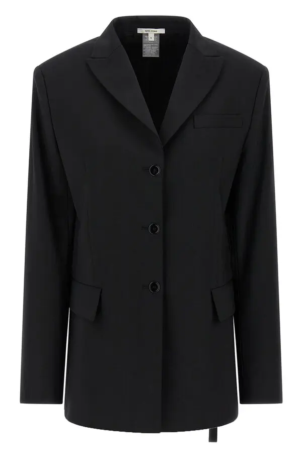 NENSI DOJAKA Blazer 'tailored Blazer With Back Belt