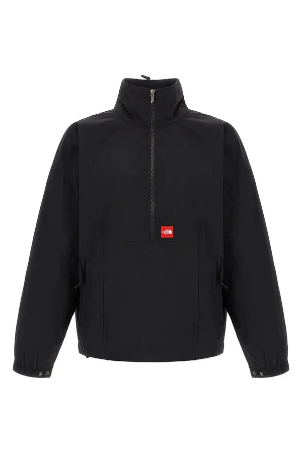 The North Face Half-zip Anorak Jacket - Black