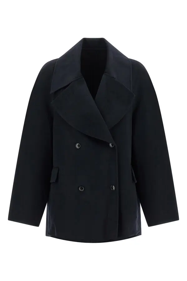 LOULOU STUDIO Double-breasted Jacket With Wide Lapels