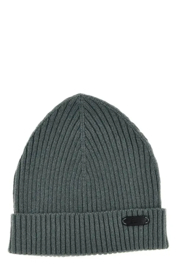 Brioni English Ribbed Beanie