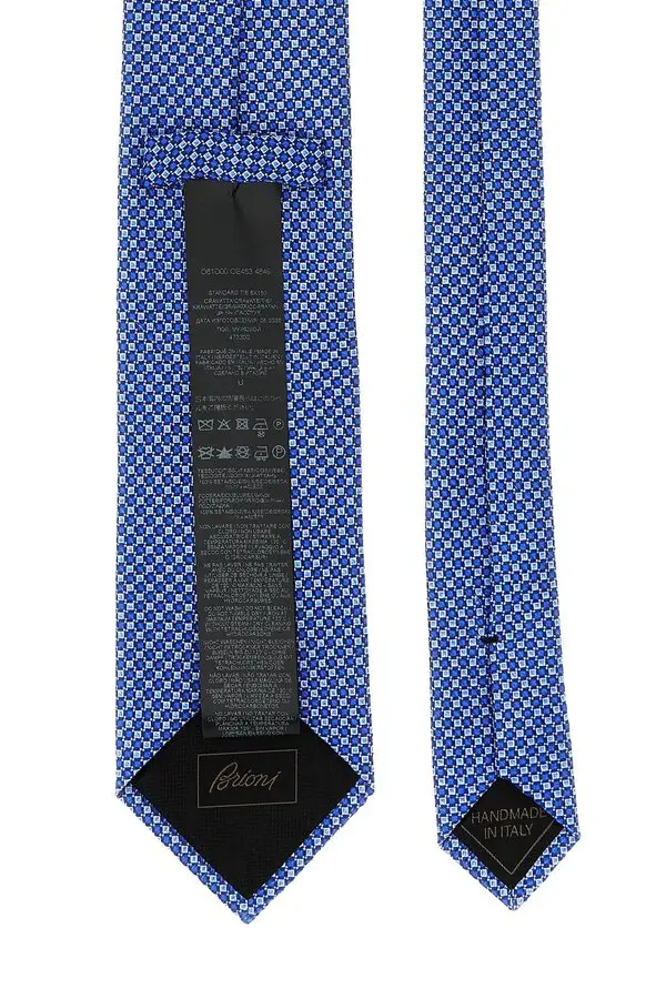 Brioni Silk Tie Jacquard Pattern