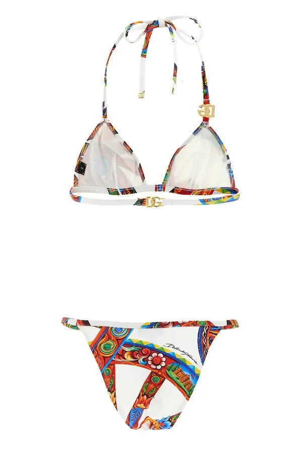 Dolce & Gabbana Carretto Print Bikini