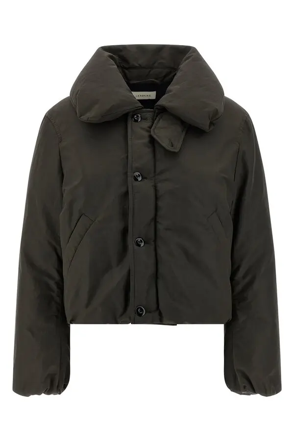 LEMAIRE Jacket 'short Puffer Blouson - Brown