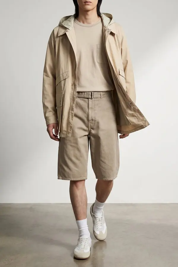 LEMAIRE Hooded Parka With Raglan Sleeves
