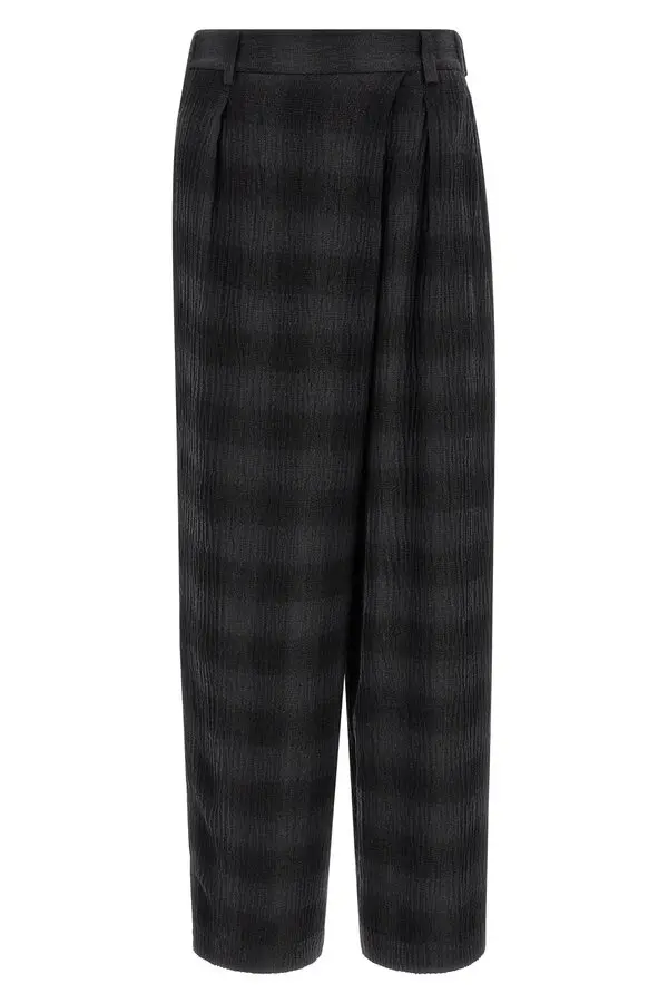 TELA Trousers With Asymmetric Closure