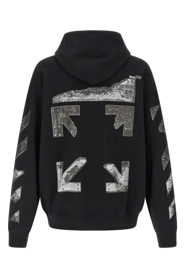 Off-White Metal Arrow Skate' Hoodie