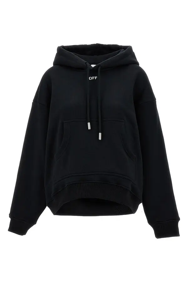 Off-White Off Stamp' Hoodie - Black