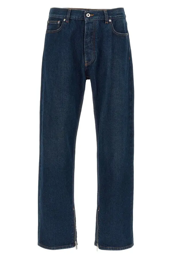 Off-White Jeans 'arr Zip Skate - Blue
