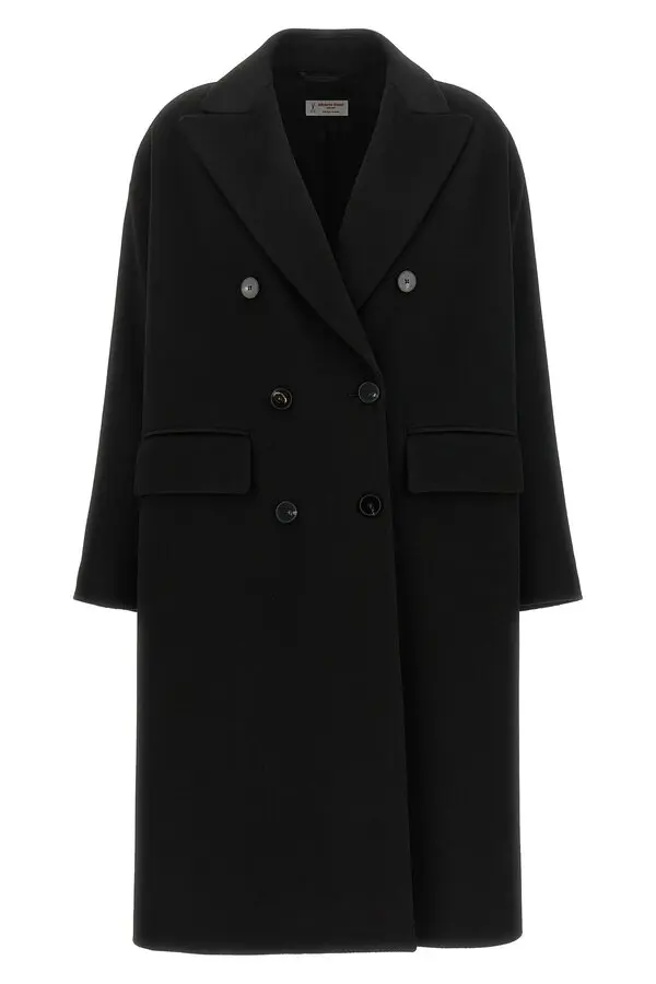Alberto Biani Oversized Double-breasted Coat