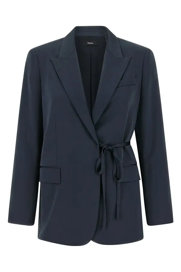Theory Blazer 'tie Waist