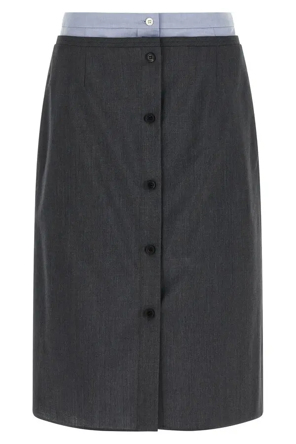 Prada Double Layer Skirt