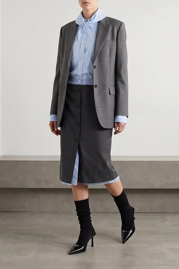 Prada Double Layer Skirt