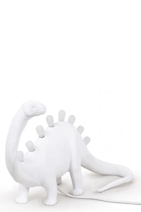 SELETTI Jurassic Lamp Bronto' Lamp - White