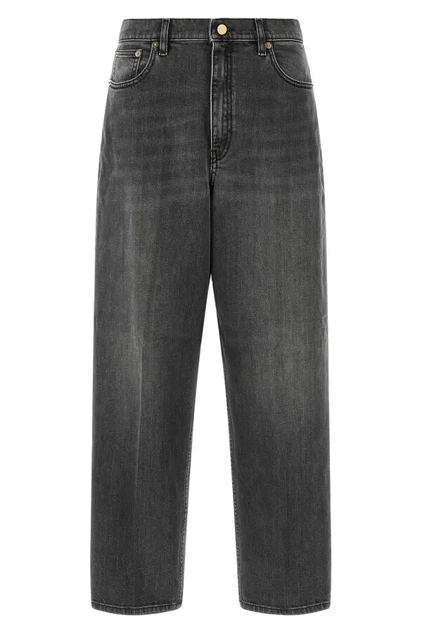 Fabiana Filippi Filo Diamante" Jeans - Gray