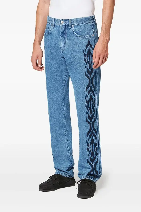 MARANT Jeans With Side Motif