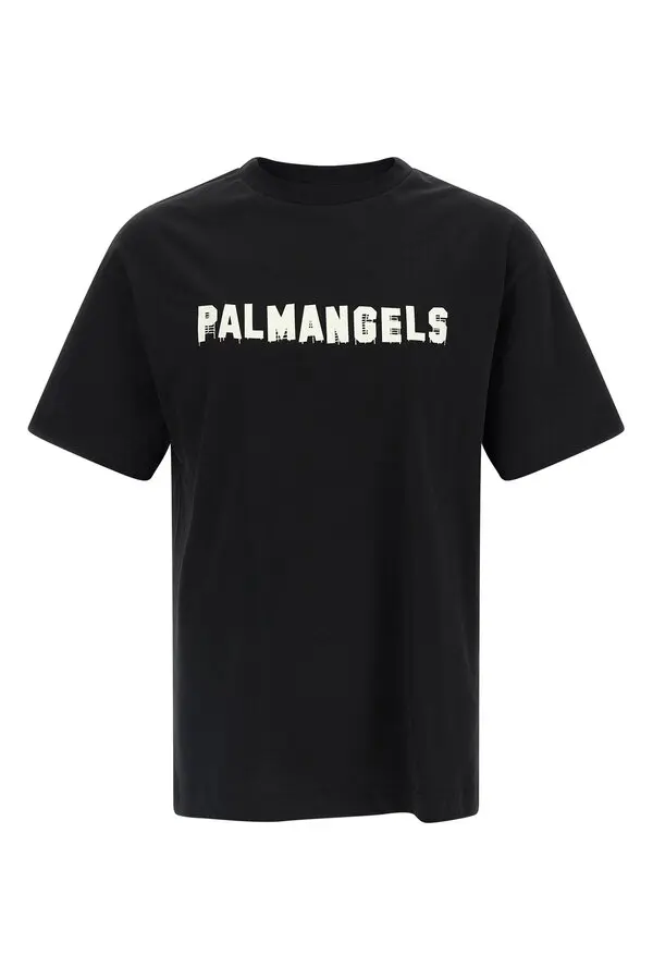 Palm Angels Logo Print T-shirt