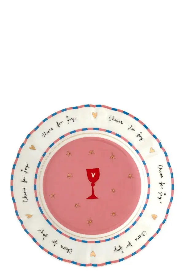 BITOSSI Fruit Plate With Scalloped Edge
