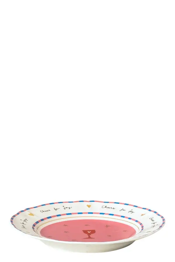 BITOSSI Fruit Plate With Scalloped Edge