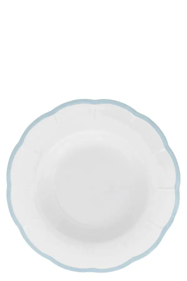 BITOSSI Soup Plate 'petalo Con Bordo Colorato