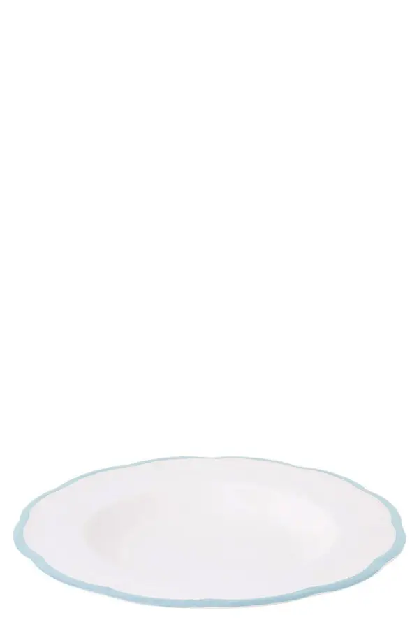 BITOSSI Soup Plate 'petalo Con Bordo Colorato