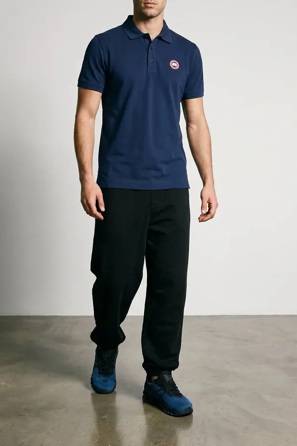Canada Goose Polo With Logo Patch