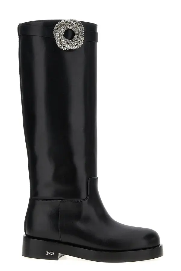 Mach & Mach Galaxy' Boots - Black