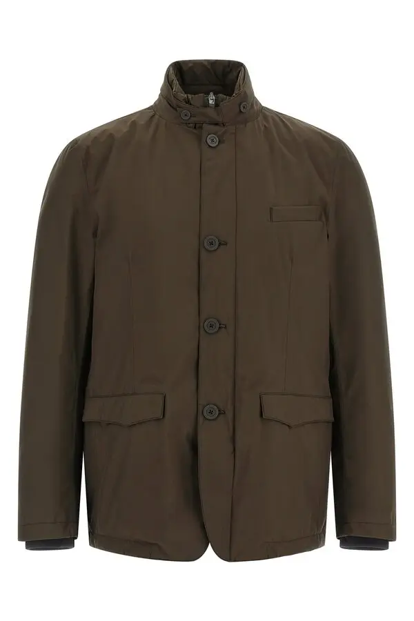 Herno Jacket With Removable Bib