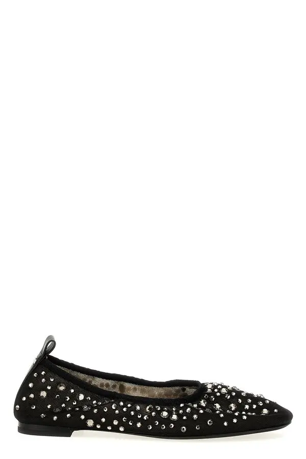 Tory Burch Crystal Ballet' Flats - Black