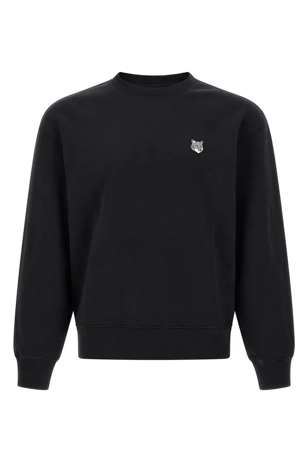 Maison Kitsuné Fox Head' Sweatshirt - Black