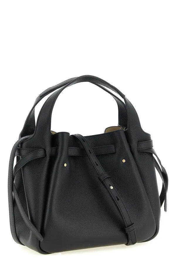 Tory Burch Tote Bag Logo Button Detail