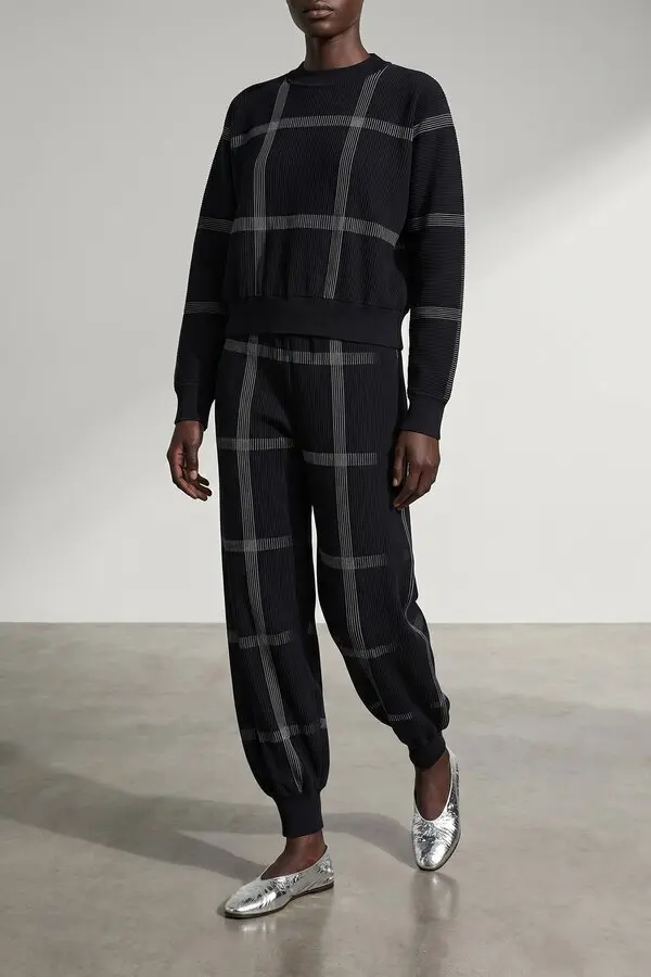 PLEATS PLEASE Crossing Knit' Trousers