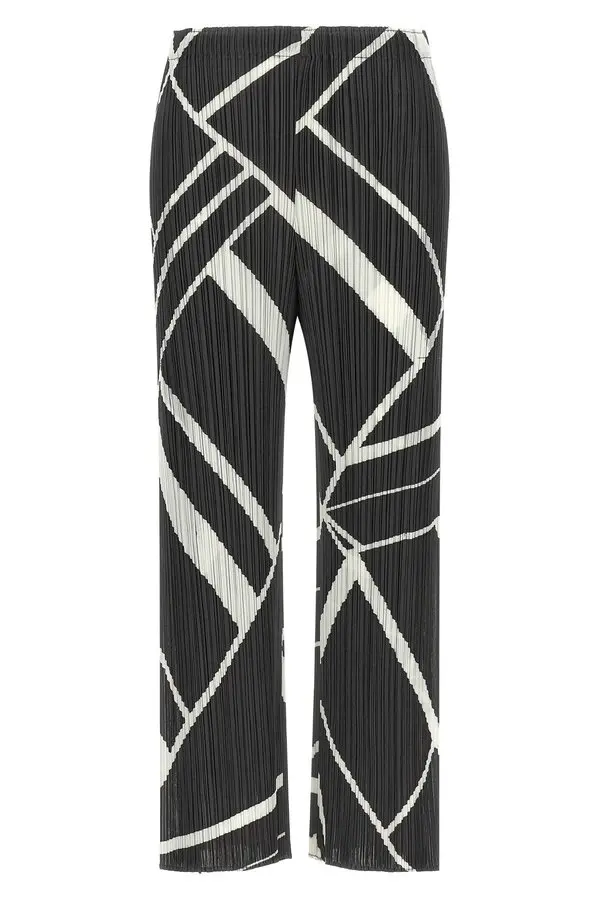 PLEATS PLEASE Fold Line' Trousers