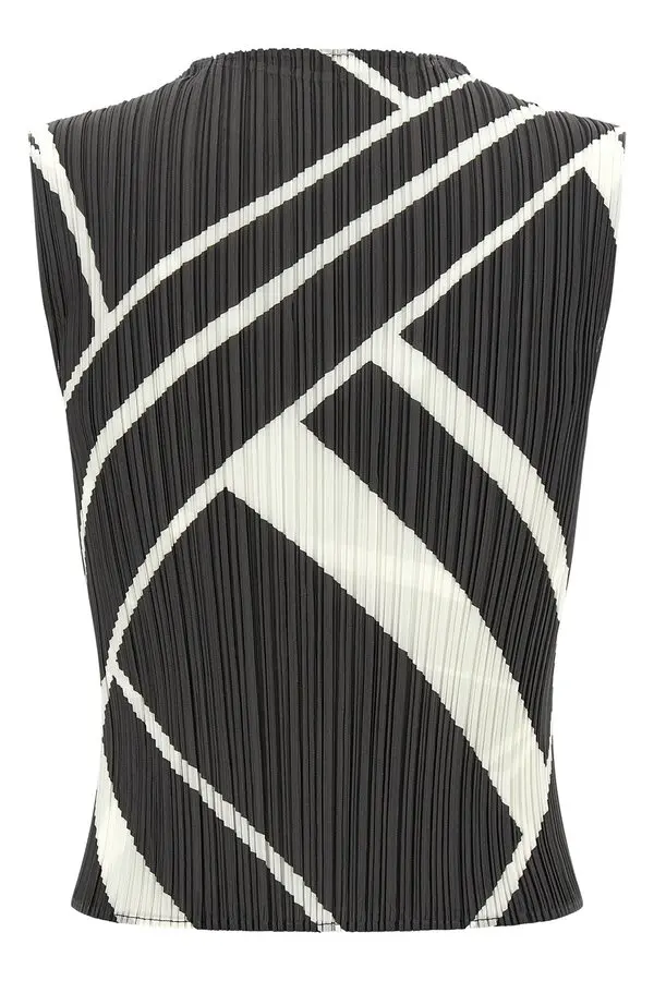PLEATS PLEASE Blouse 'fold Line