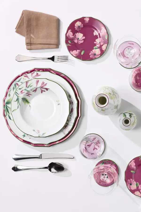 GINORI 1735 Florenza Soup Plate Scalloped Edge