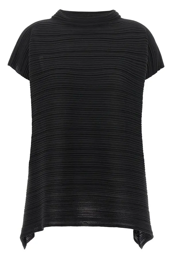 PLEATS PLEASE Paper Bounce' Blouse - Black