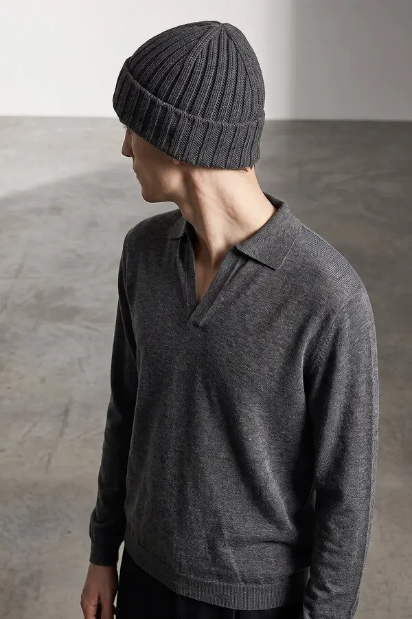 LARMERI STUDIO The 'touch' Polo Knit