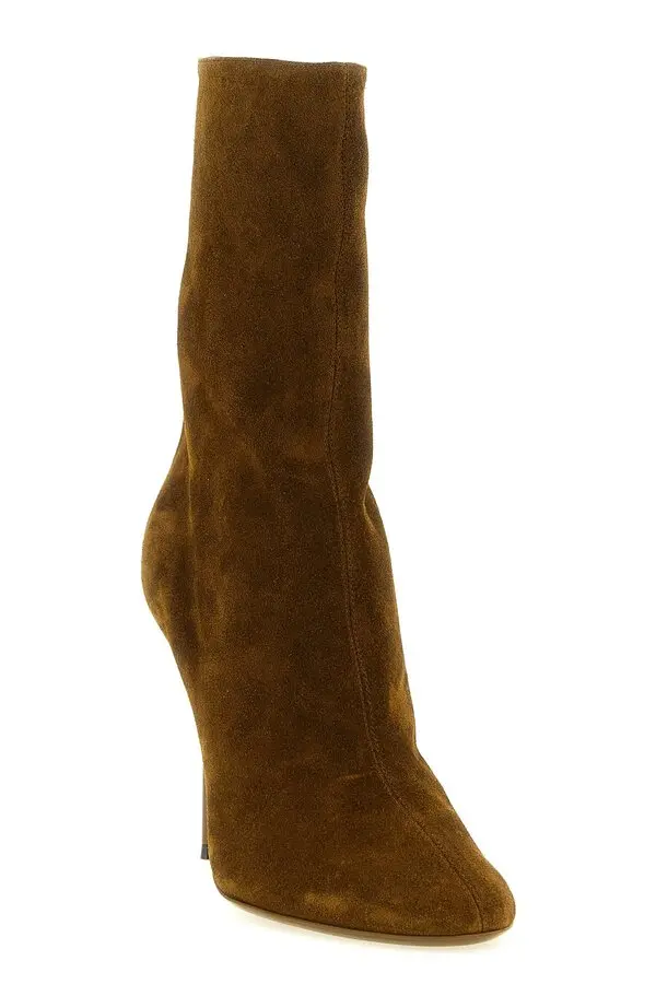 Paris Texas Lidia Ankle Boots Back Zip Detail