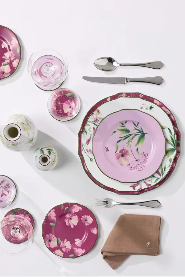 GINORI 1735 Florenza Decorated Porcelain Flat Plate
