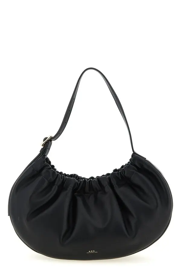 A.p.c. Ninon Shoulder Bag With Gathered Detail